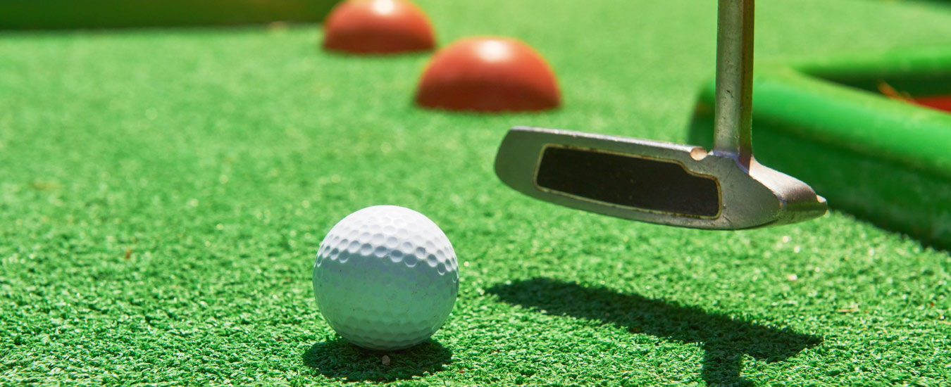 Enjoy Golf At Mini Golf Course with Your Family